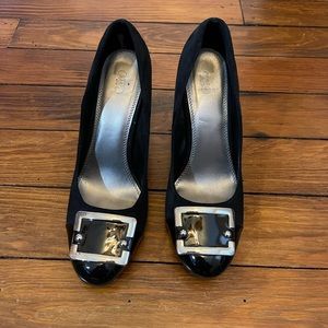 Cato | Shoes | Womens Cato Black Suede High Heels Size 8 2 | Poshmark